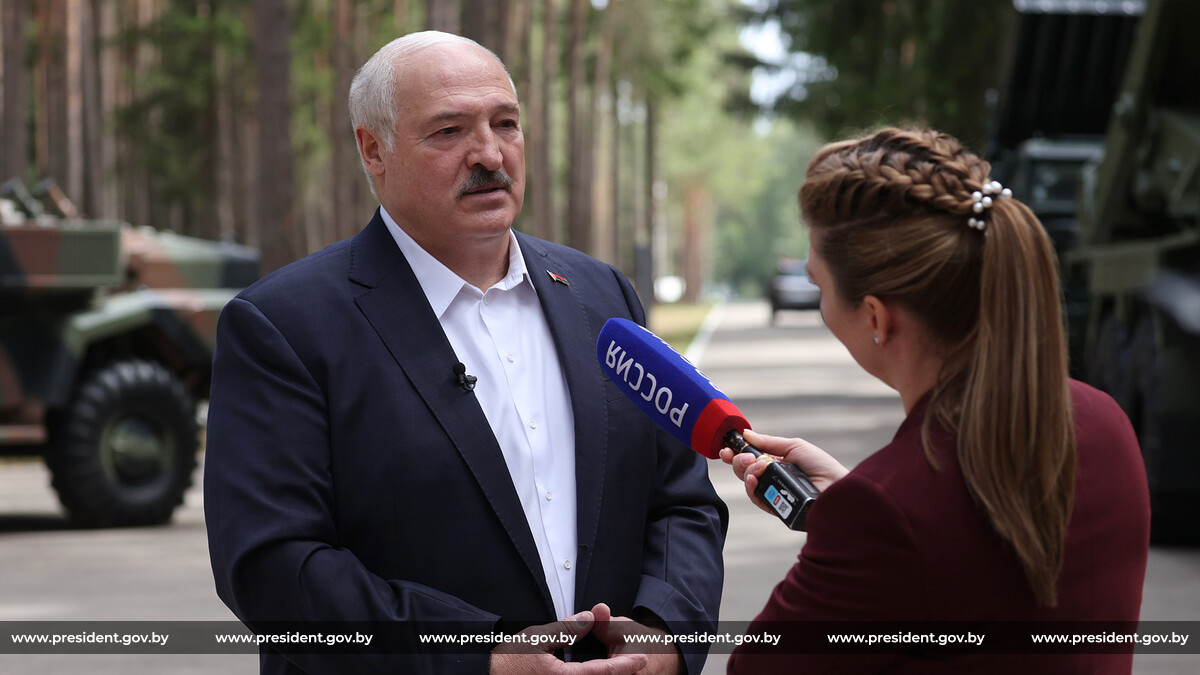 Interview with Rossiya 1 TV channel | Official Internet Portal of the ...
