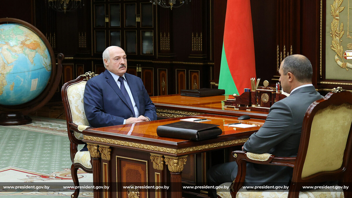 Meeting with NOC President Viktor Lukashenko | Official Internet Portal ...