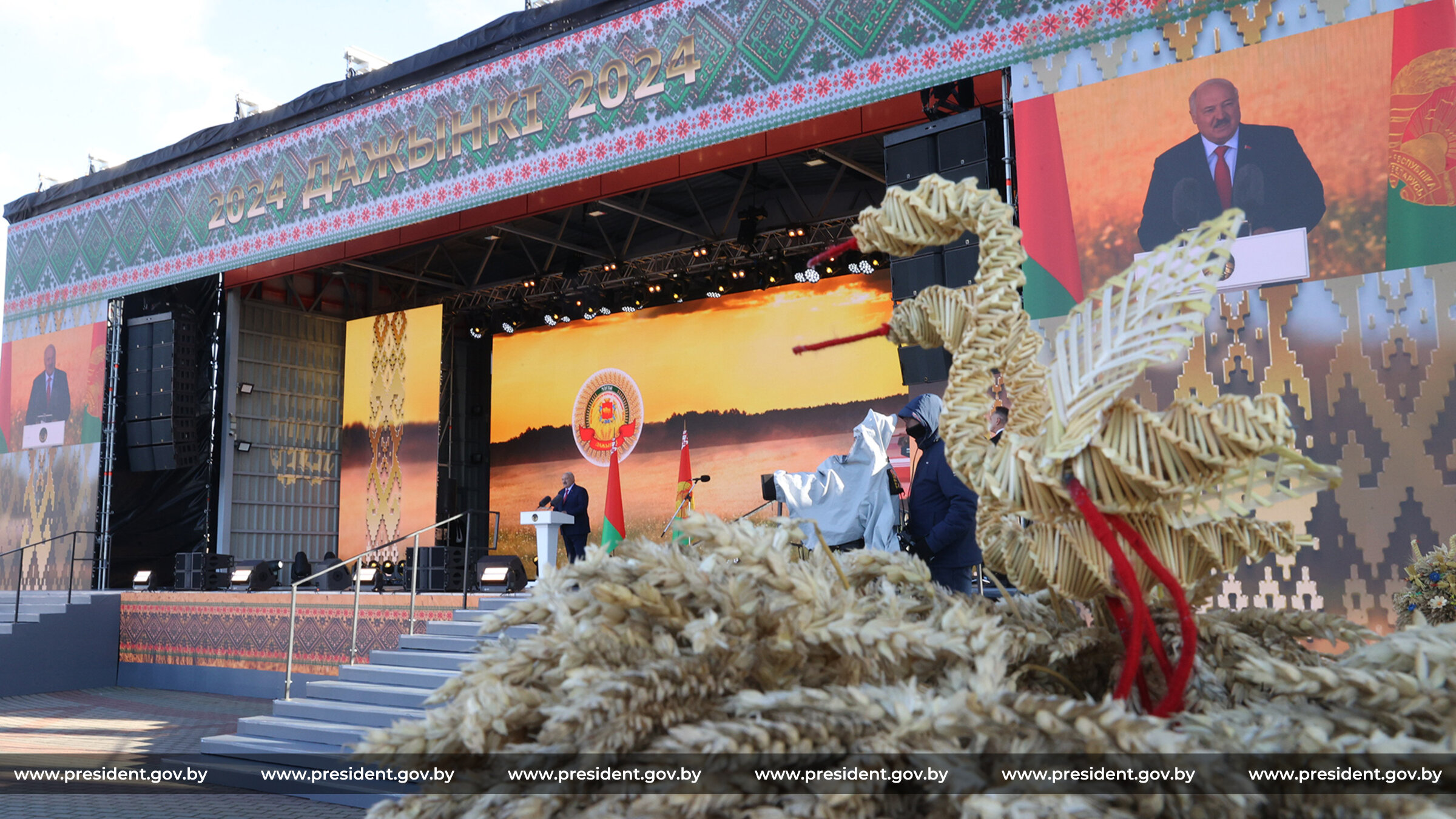 Dazhynki harvest festival in Mosty | Official Internet Portal of the ...