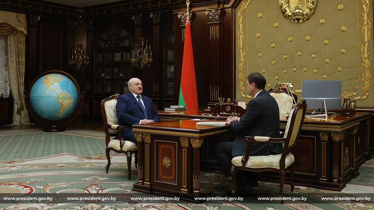 Report of First Deputy Head of the Belarus President Administration ...